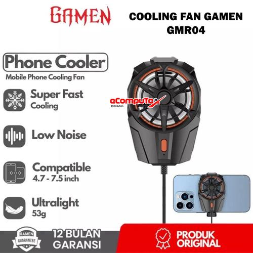 Jual GAMEN GMR04 Wireless Fan Cooler Radiator Pendingin HP Cooling Fan ...