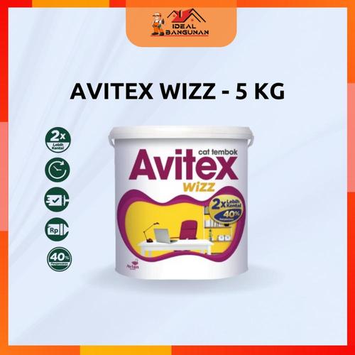 Jual [READY] AVITEX WIZZ KEMASAN 5KG | CAT TEMBOK AWET WARNA PINK BIRU ...