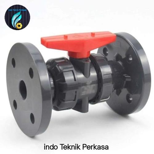 Jual BALL VALVE TRUE UNION PVC FLANGE JIS10K 2"INCH DN50 - Jakarta ...
