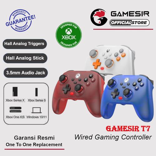 Promo GameSir T7 Wired Gamepad Controller Hall Effect Stick Triggers ...