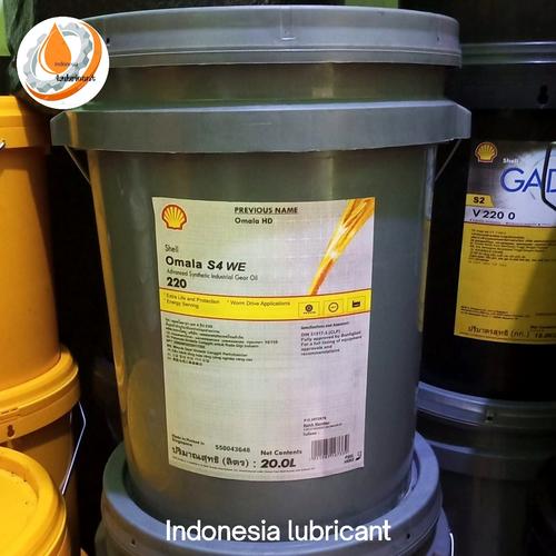 Jual Shell Omala S4 WE 220 (shell tivela s) Oil Gear Box Syntetic PAG ...