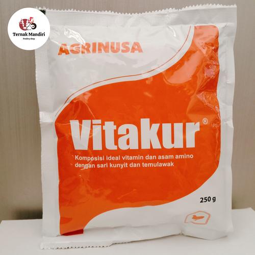 Jual Vitakur 250 gram Multivitamin herbal dan asam amino ternak - Kab ...
