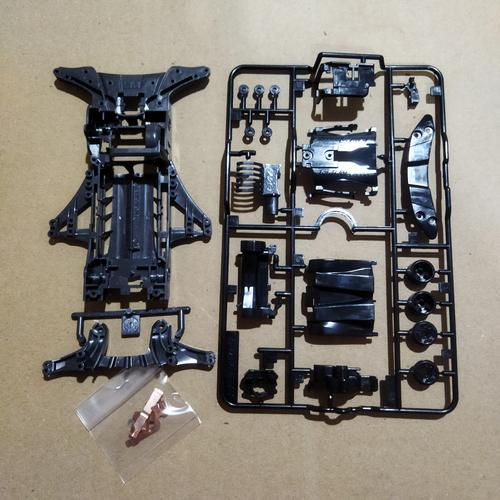 Jual tamiya fma chassis akar grey met gearbox hitam gir box plus ...