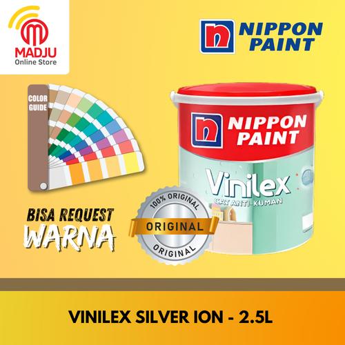 Jual Nippon Paint Vinilex Silver Ion - Cat Tembok Rumah Indoor Anti ...