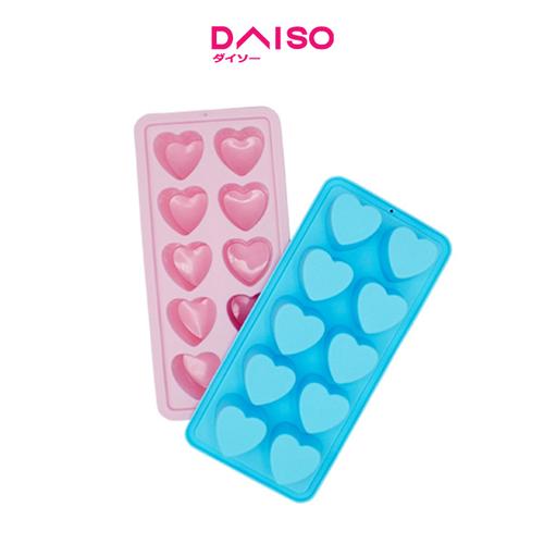Jual Daiso Silicone 10 Heart Ice Tray - Biru Muda - Jakarta Selatan ...