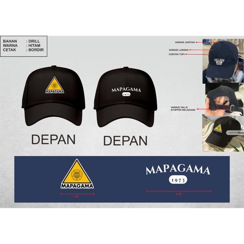 Jual Topi Baseball Logo Mapagama - Logo Mapagama - Kab. Sleman ...
