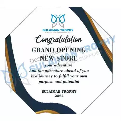 Jual Plakat Akrilik / Acrylic Bevel UV Print LANGSUNG JADI Tinggi 20cm ...