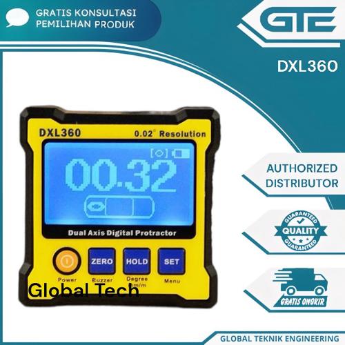Jual Inclinometer DXL-360 Protractor Digital Angle Level Axis Sudut ...