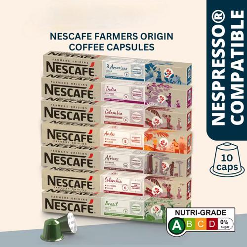 Jual Nescafe Farmers Origins Nespresso Coffee Capsule ORIGINAL ...