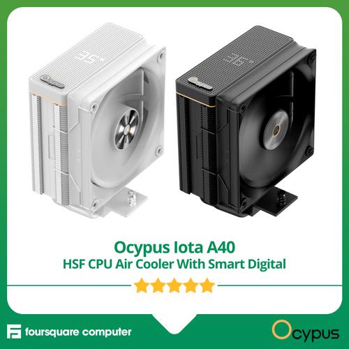 Jual Ocypus Iota A40 Black & White HSF CPU Cooler with Smart Digital ...