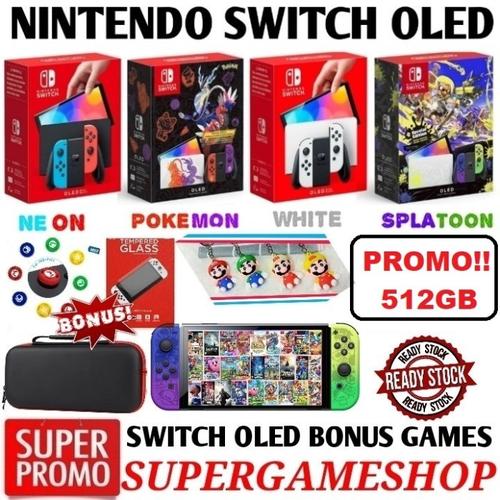 Promo Nintendo Switch OLED Console - ZELDA TOTK, 512GB Cicil 0% 3x ...