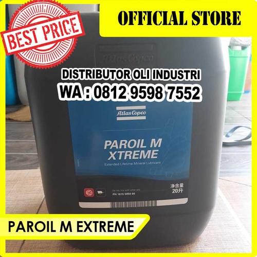 Jual ATLAS COPCO PAROIL M XTREME ( Ready Stock - 20 Liter ) - Kota ...