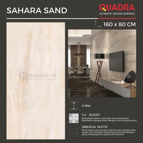 Jual Granit Quadra Sahara Sand 160 x 80cm (1 dus/2,56m2) Original Matte ...