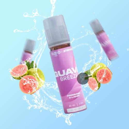 Jual liquid Foom Guava Breeze botol 60ml freebased fruity dingin ...