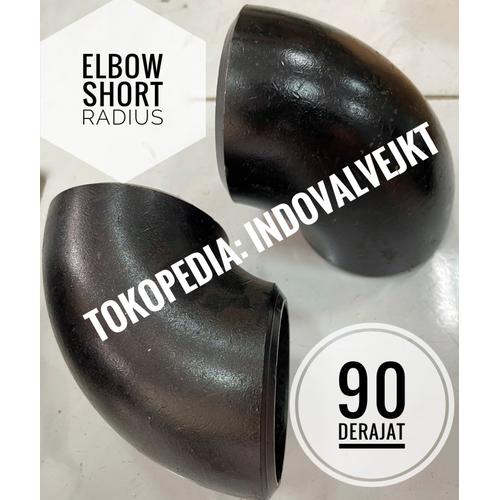 Jual Elbow SR (Short Radius) 10" inch ; SCH 80 ; Besi -90 derajat ...