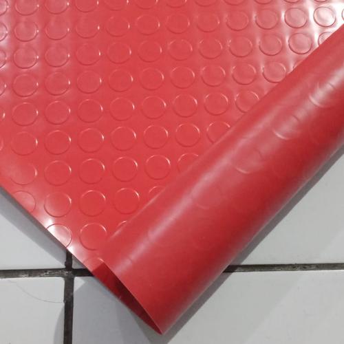 Jual karpet lantai anti slip/ karpet lantai PVC motif koin 2mm 1,2m x ...