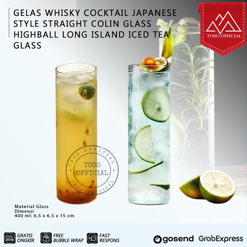 Jual Gelas Jus Whisky Cocktail Japanese Style Straight Highball Long ...