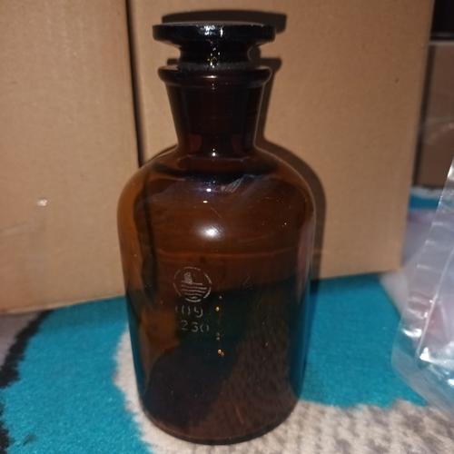 Jual botol reagen coklat / amber reagent bottle, tanpa skala, 250mL ...