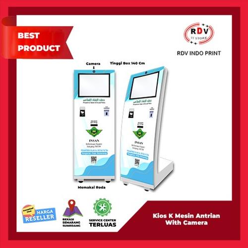 Jual Kios K Mesin Antrian Digital Dengan Kamera Barcode Dan Fingerprint ...