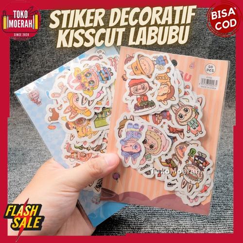 Jual STIKER LABUBU KISSCUT DEKORATIF STIKER KOPER LAPTOP LABUBU LUCU ...