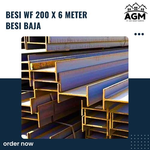 Jual besi wf 200 x 6 meter besi baja kontruksi gudang lautan steel KS ...
