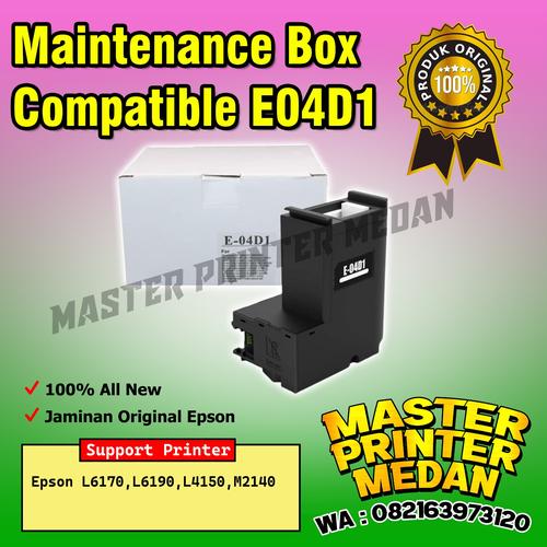 Jual Maintenance Box Compatible E04D1 Printer Epson L6170 L6190 L4150 ...