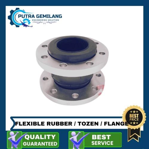 Jual 8" inch / RUBBER FLEXIBLE JOINT / TOZEN ANSI 150 ONE FLEK KONEKSI ...