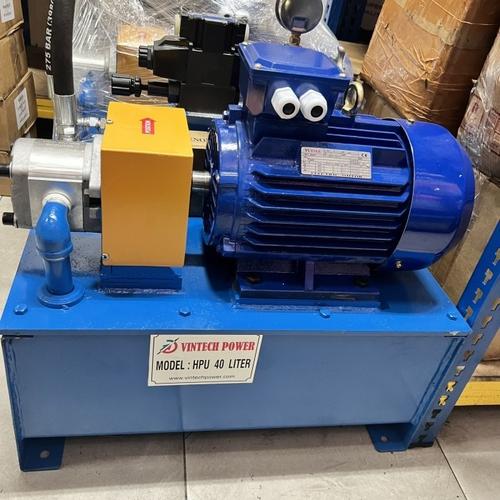 Jual HYDRAULIC POWER PACK 40 LITER DENGAN 3 TUAS VALVE 1/2 MANUAL ...