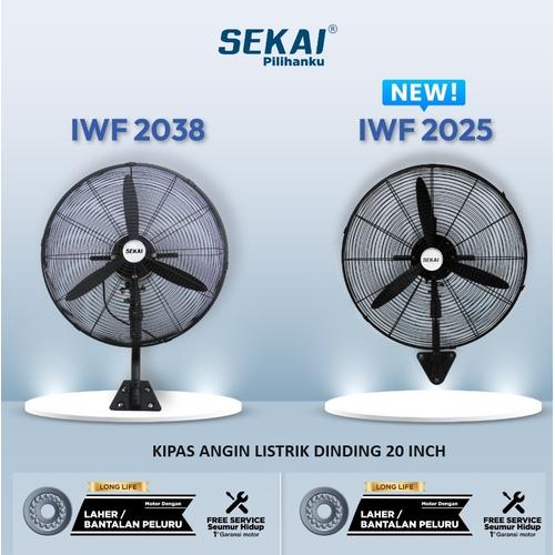 Promo SEKAI Kipas Angin Dinding INDUSTRI IWF 2038 IWF2038 20INC - iwf ...