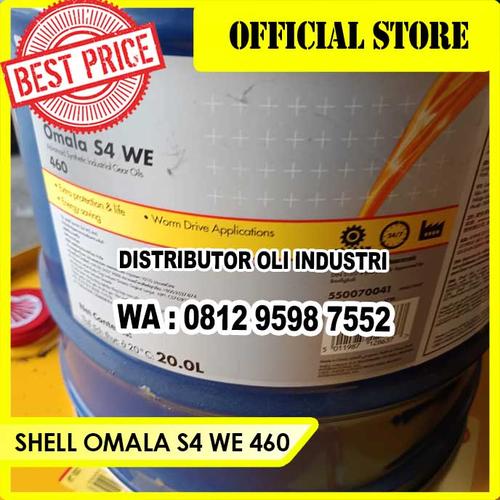 Jual SHELL OMALA S4 WE 460 ( SYNTHETIC PAG GEAR OIL - READY STOCK ...