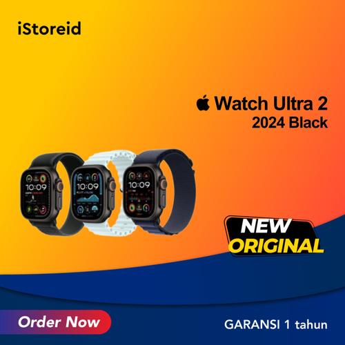 Jual Apple Watch Ultra 2 2024 Black Titanium 49mm Alpine Trail Ocean ...