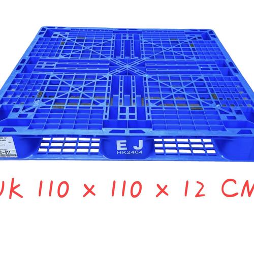 Jual pallet plastik biru ukuran 110 x 110 x 12 cm palet plastik - Kota ...