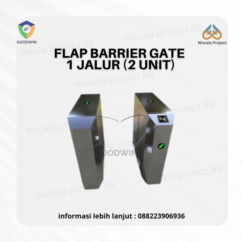 Jual FLAP BARRIER GATE 1CH/ PEDESTRIAN GATE/ ACCESS CONTROL - Kota ...