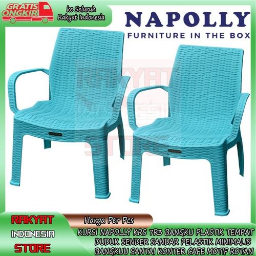 Jual [Instant] Kursi Napolly Krs 7r3 Bangku Plastik Sender Makan Tenda ...