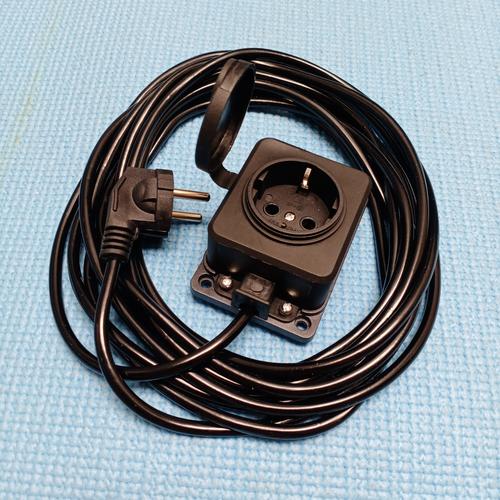 Jual TERMINAL STOP KONTAK WATERPROOF 5M COLOKAN LISTRIK ANTI AIR TUTUP ...