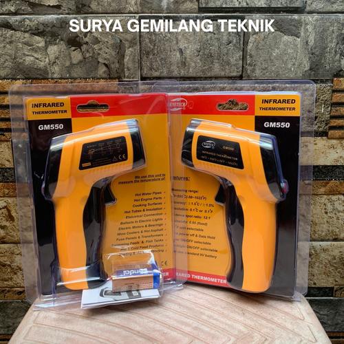 Jual Infrared Thermometer Benetech GM550 Termometer Gun Suhu Thermo ...