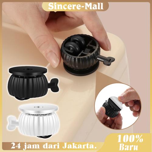 Jual 4pcs Roda Tempel Mini Serbaguna 360 Derajat Roda Universal roda ...