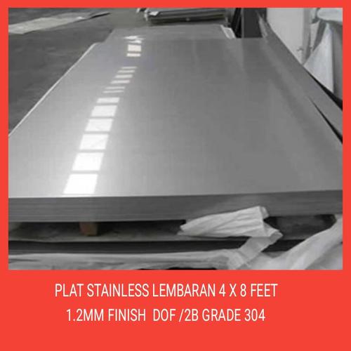 Jual PLAT STAINLES 304 TEBAL 1.2MM 1220MM X 2440MM DOF - Jakarta Barat ...