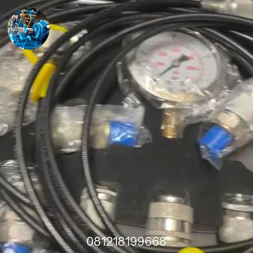 Jual test poin set 3 ukuran pressure gauge dan 3 hose connector dengan ...