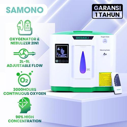 Jual DEDAKJ Mesin Oxygen Concentrator Kapasitas 2L-9L Oksigen Portable ...
