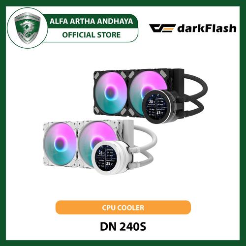 Promo darkFlash NEBULA DN240S Liquid CPU Cooler [Support Intel & AMD ...