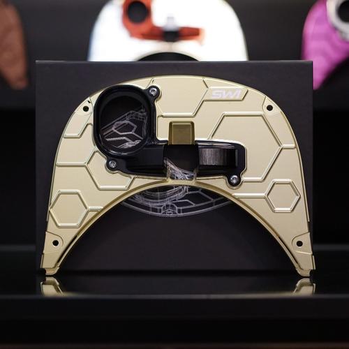 Jual Gas Tank Cover SWI EXA edition Gold list Black for Sprint ...