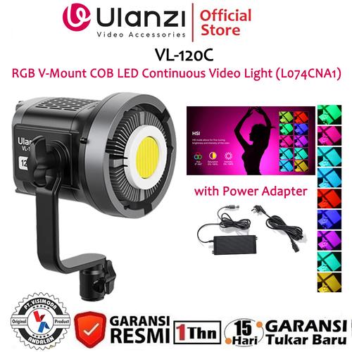 Promo Ulanzi VL-120C RGB V-Mount COB LED Continuous Video Light Cicil 0% 3x - Jakarta Barat ...
