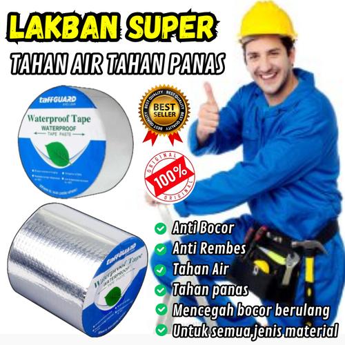 Jual Lem lakban penambal terpal kolam talang atap genteng toren ...