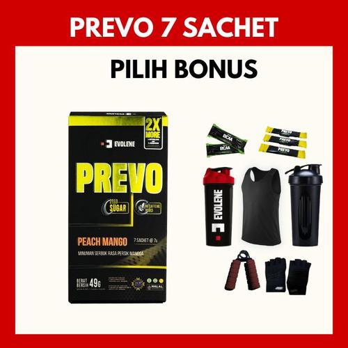 Jual Prevo Evolene 7s - Pre-Workout - Energy Drink Halal dan BPOM - 2x ...