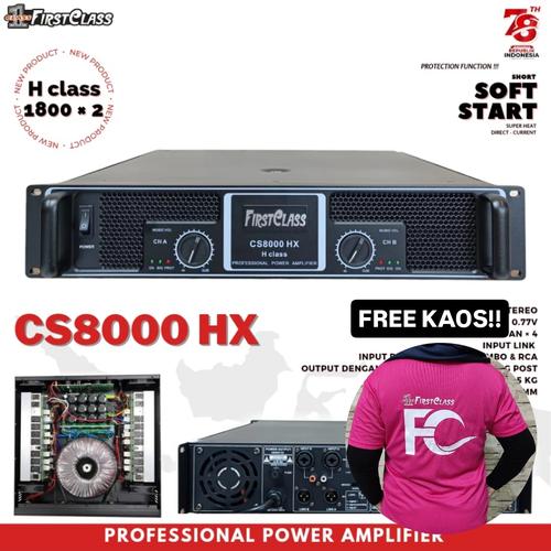 Jual POWER FIRSTCLASS CS8000 HX H CLASS 1800 WATTS X 2 cs 8000 8000hx - Jakarta Barat ...