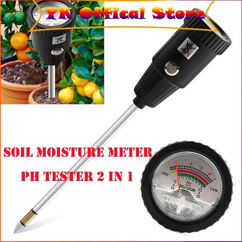 Jual Soil Moisture Meter Alat Penggukur Tanah 2 in 1 Pen Type ...