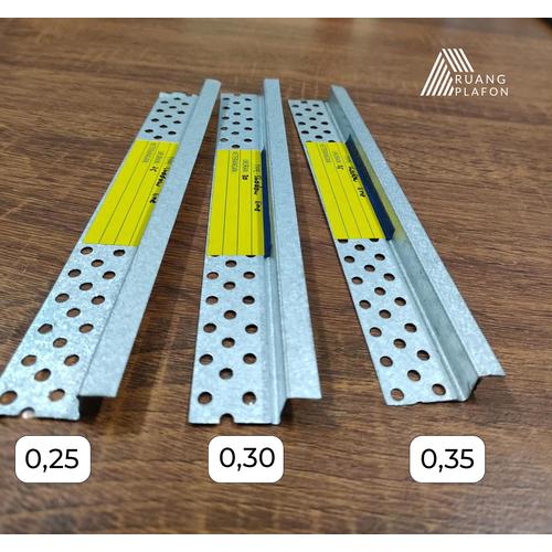 Jual Lis Plafon Shadowline 0,30 (Tali air) 1x1mm panjang 3m - Kab ...