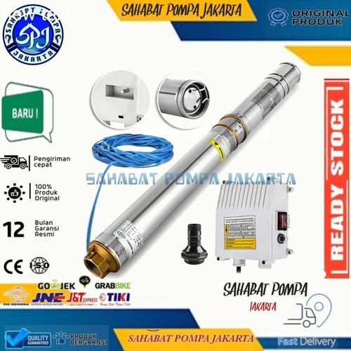 Jual Pompa satelit submersible 1/2HP 3inchi kabel 40 meter pompa ...