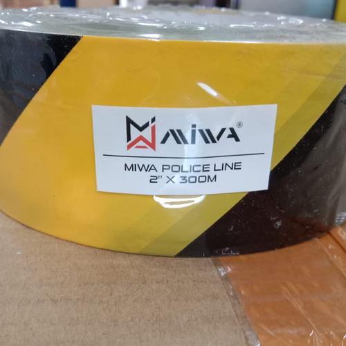 Jual Police Line 2" x 300M MIWA Baricade Tape Garis Polisi 2 Inch 300 ...